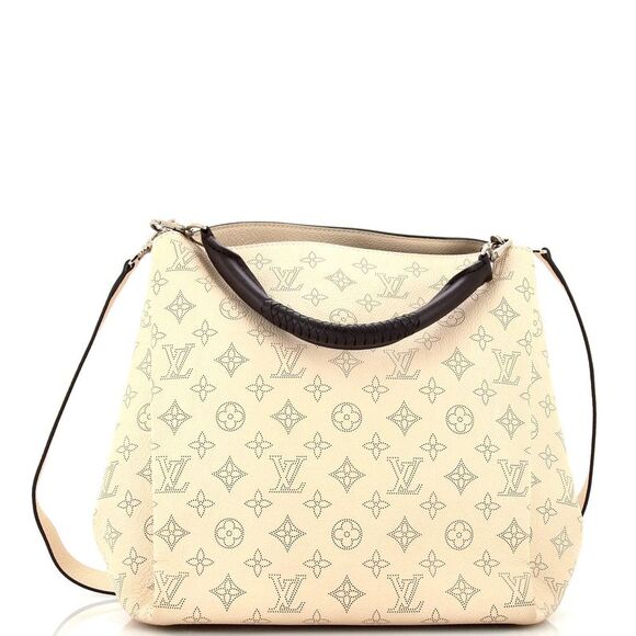 Louis Vuitton | Bags | Louis Vuitton Babylone Handbag Mahina Leather Pm ...